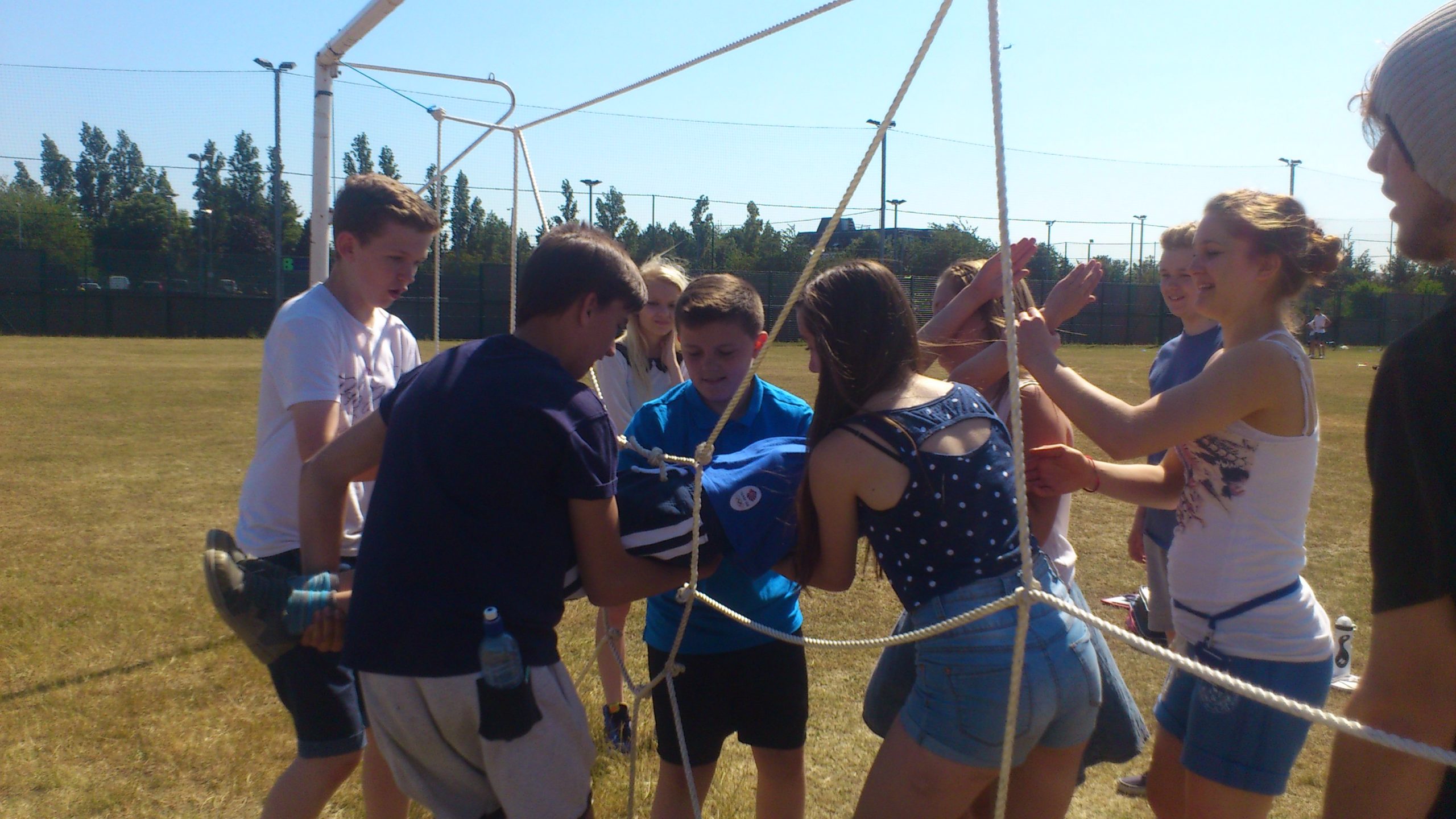 Suffolk School Team Building Challenge Activity Days with WiseUp